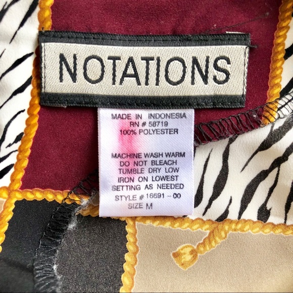 Vintage | Tops | Vintage 8s Zebra Checker Top | Poshmark